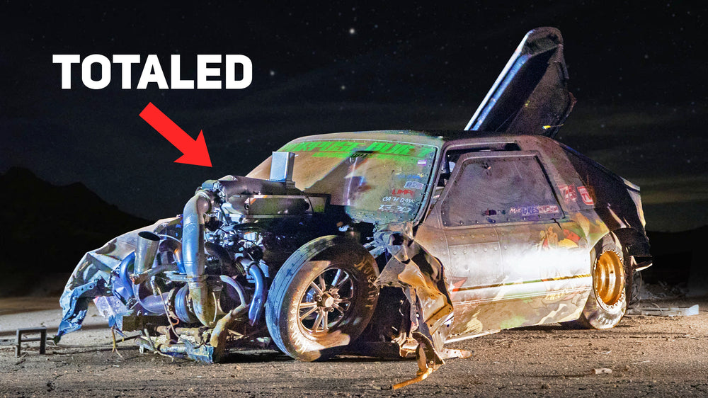 ROLLOVER WRECK at a Street Race! Arizona Cash Days - 1320Video