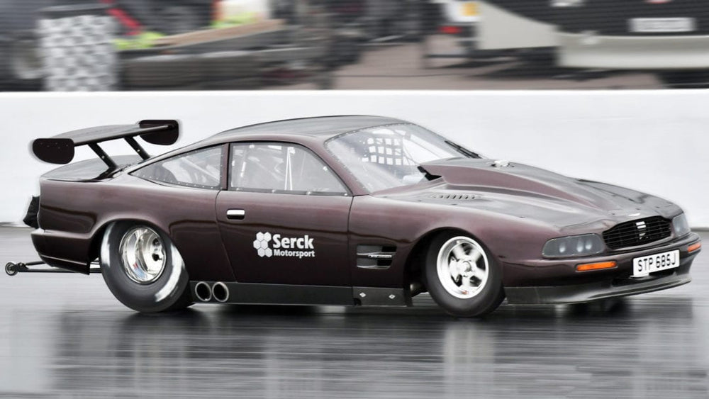 Aston Martin Drag Car - Beauty meets BEAST! - 1320Video