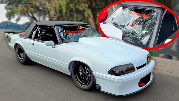 Sick Week Day 2 - Windshield IMPLODED at 223MPH, Big Block Tesla, and ...
