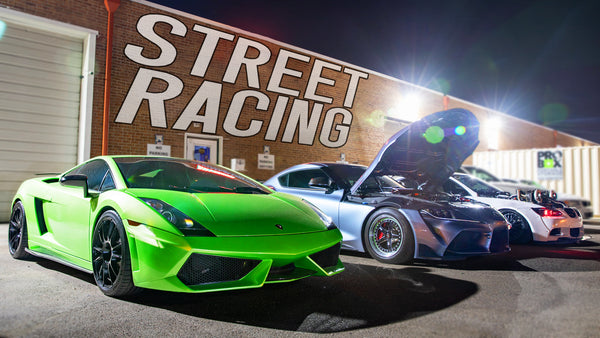 700-1500HP Street Racing! Lambos, Bikes and MORE Roll Racing - 1320Video