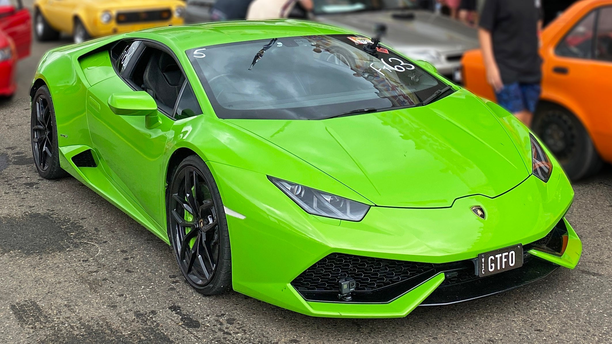 Lambo gets CALLED OUT by 750hp R32 GTR! - 1320Video