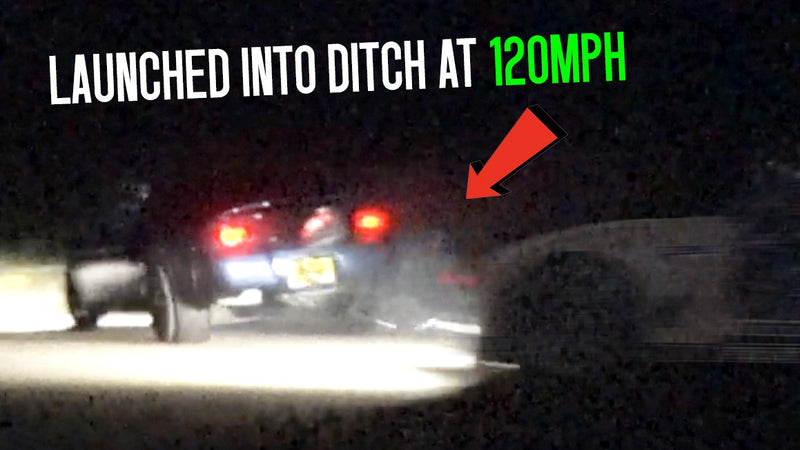 Street racers COLLIDE at over 100mph (505 Cash Days) - 1320Video