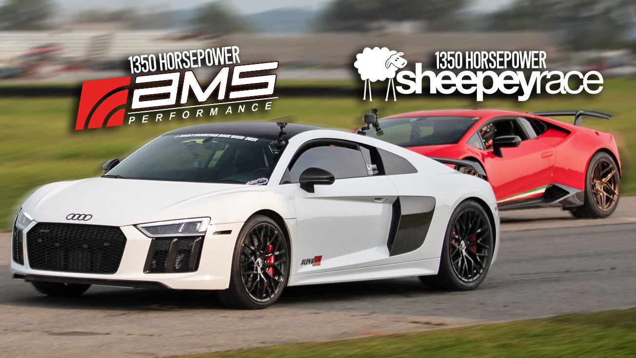 I challenged Sheepy Race & Underground Racing Lambos!! - 1320Video