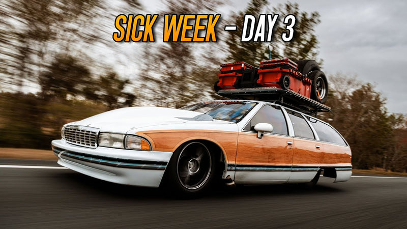 Riding in a 4500HP Street Car and TONS of Drag Racing! (Sick Week: Day ...