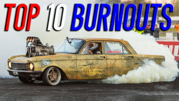 Top 10 BURNOUTS from Cleetus & Cars Indy (EPIC DRONE FOOTAGE) - 1320Video