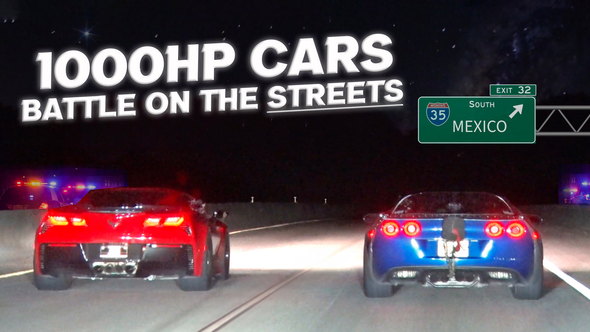 Avoiding the POLICE while Street Racing (Cops EVERYWHERE) - 1320Video