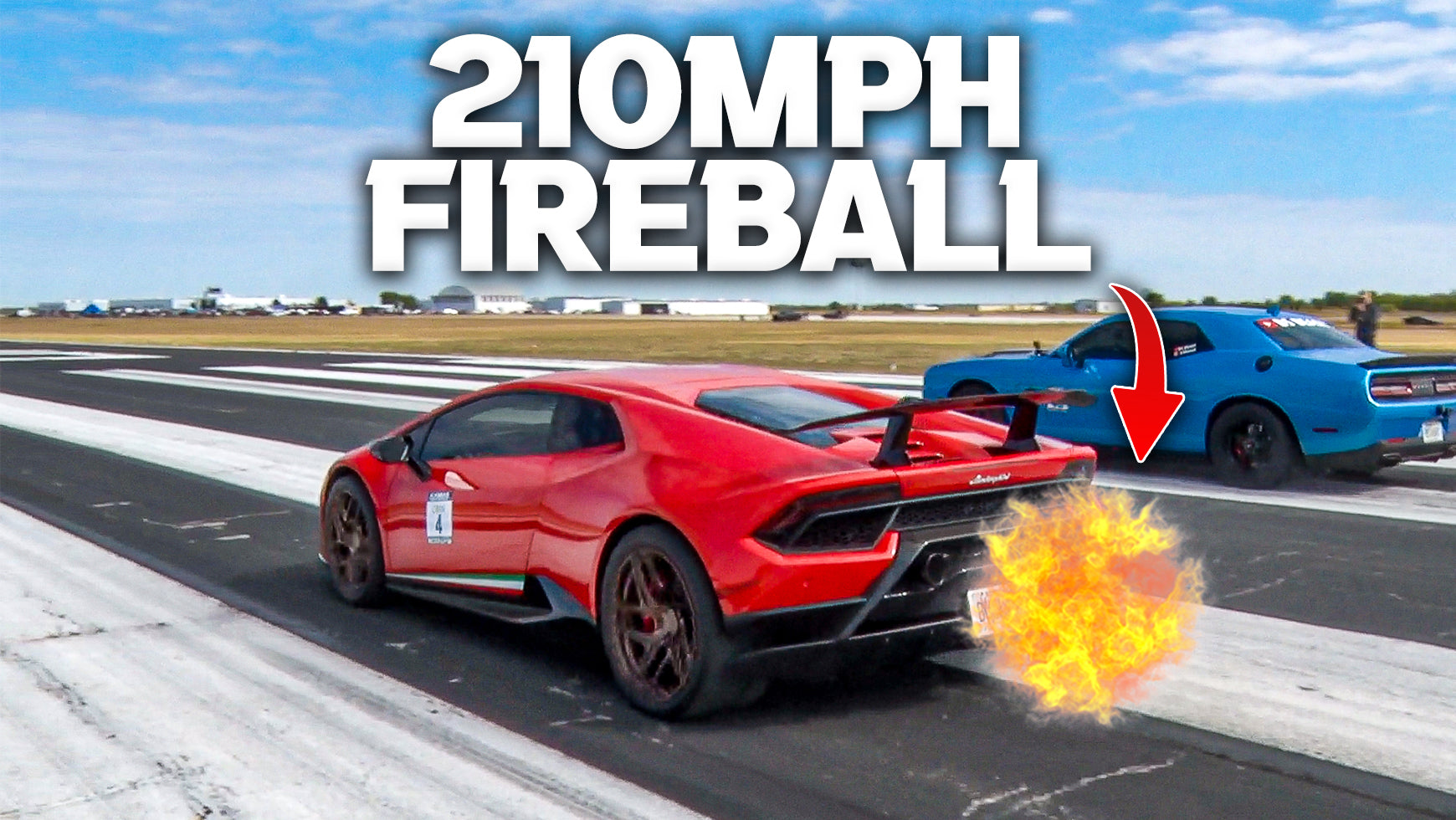 Lambo On Fire at 200mph, Crazy 2JZ Tacoma, & MORE! (Kansas 1/2 Mile ...