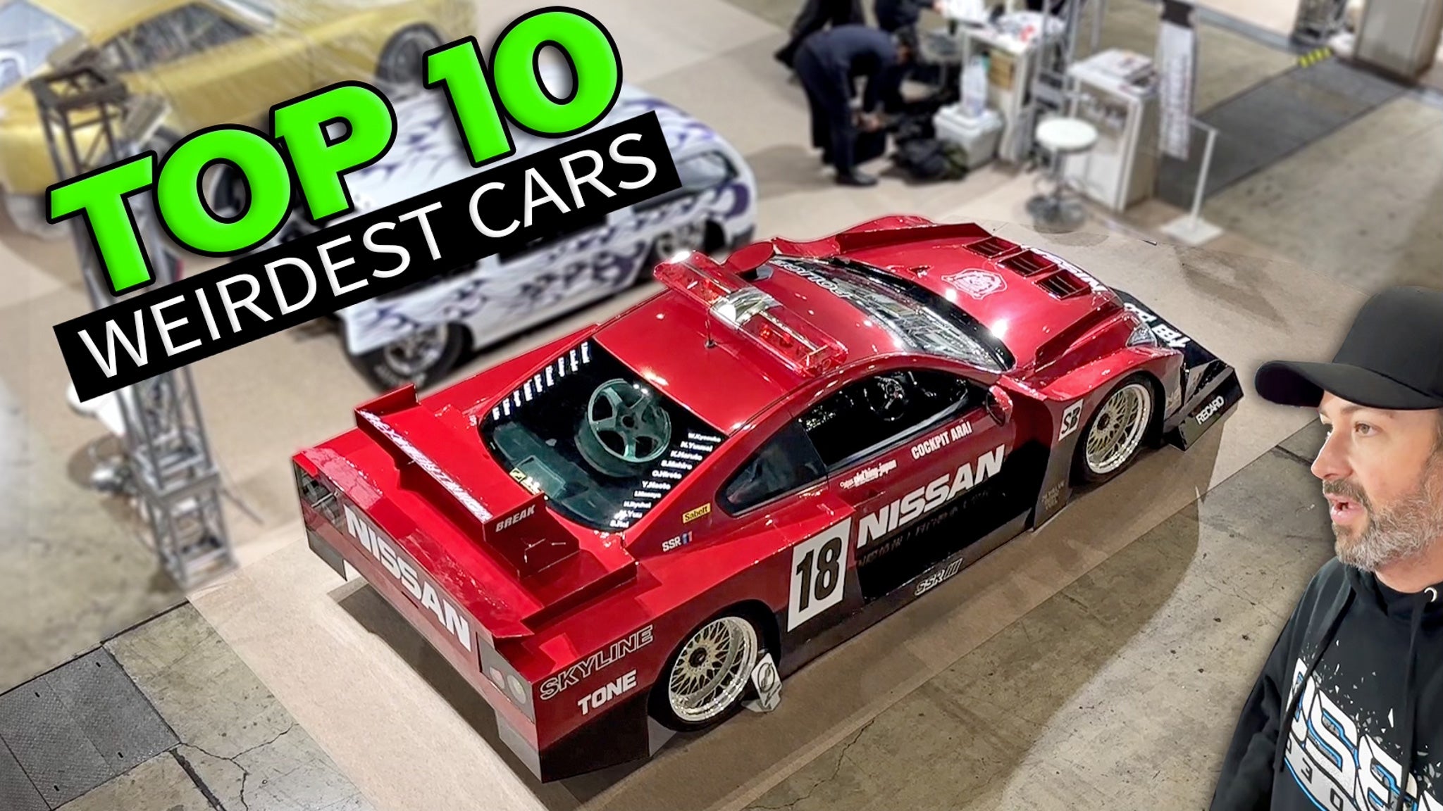 10 WEIRDEST Cars we found at Tokyo Auto Salon 2024! - 1320Video
