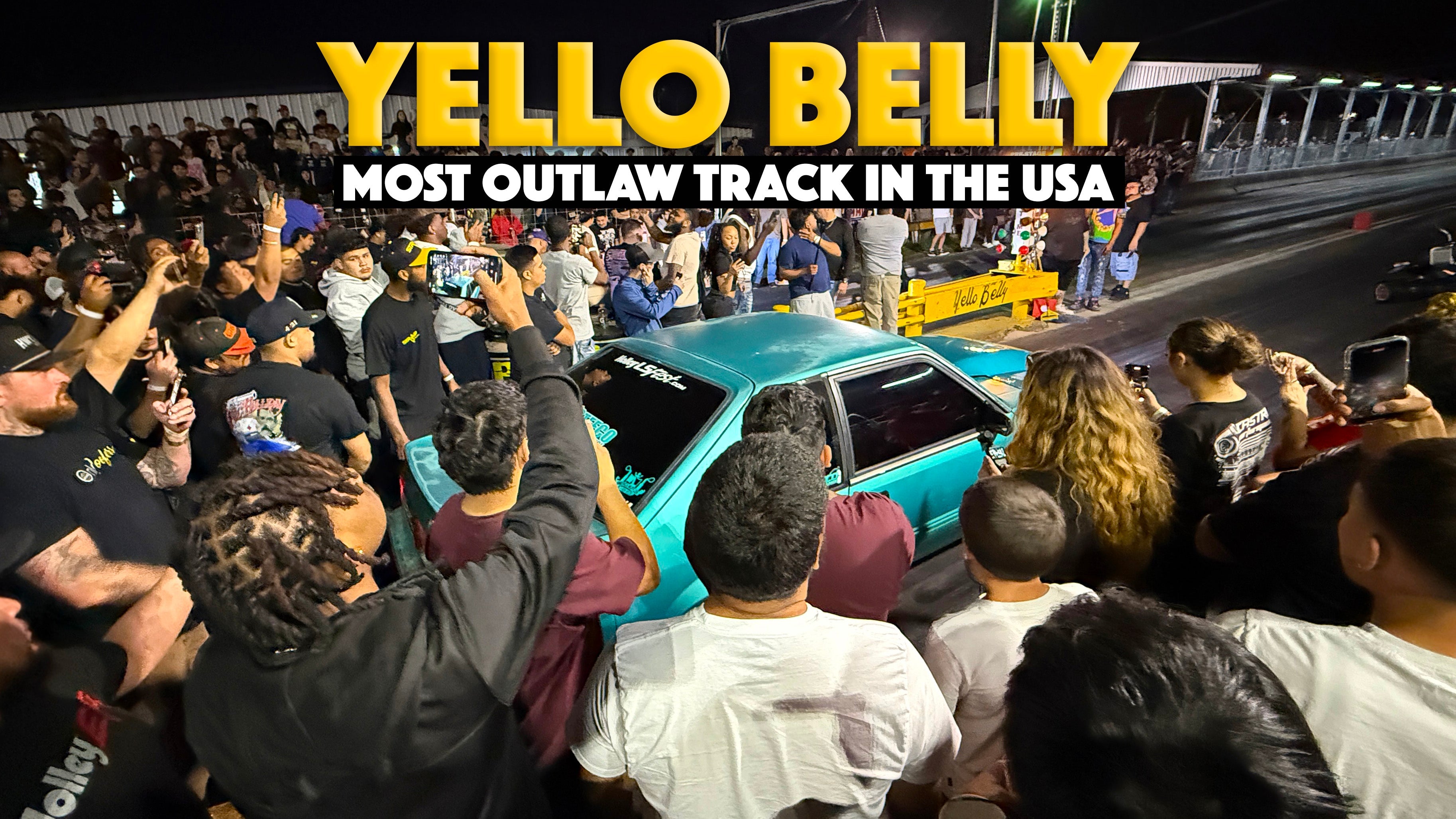 The CRAZIEST Outlaw Track Experience - Yello Belly Drag Strip (Very Fe ...