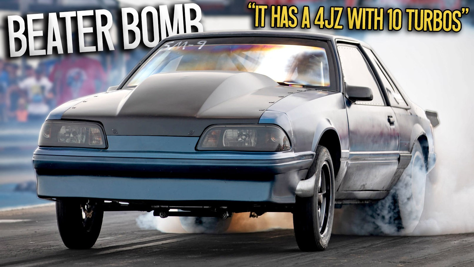 Beater Bomb DOMINATES it's Home Track & his Son LEAKS Engine info ...