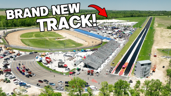 KC's BRAND NEW TRACK is Born! ( Flying H Drag Strip ) - 1320Video