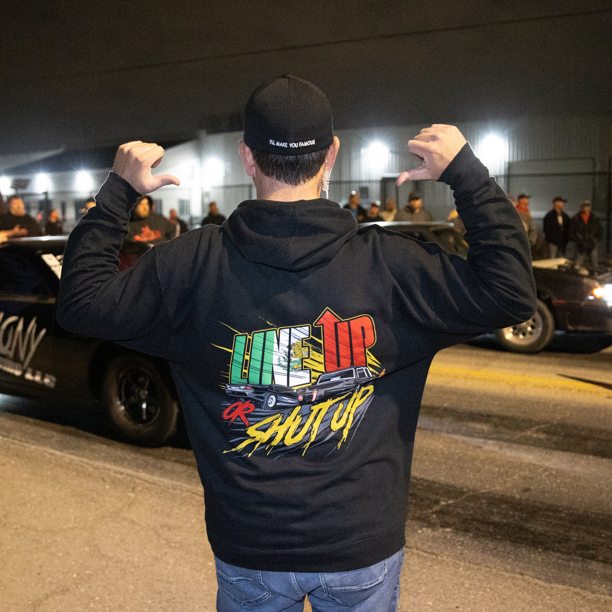 1320Video Line Up or Shut Up Mexico Hoodie