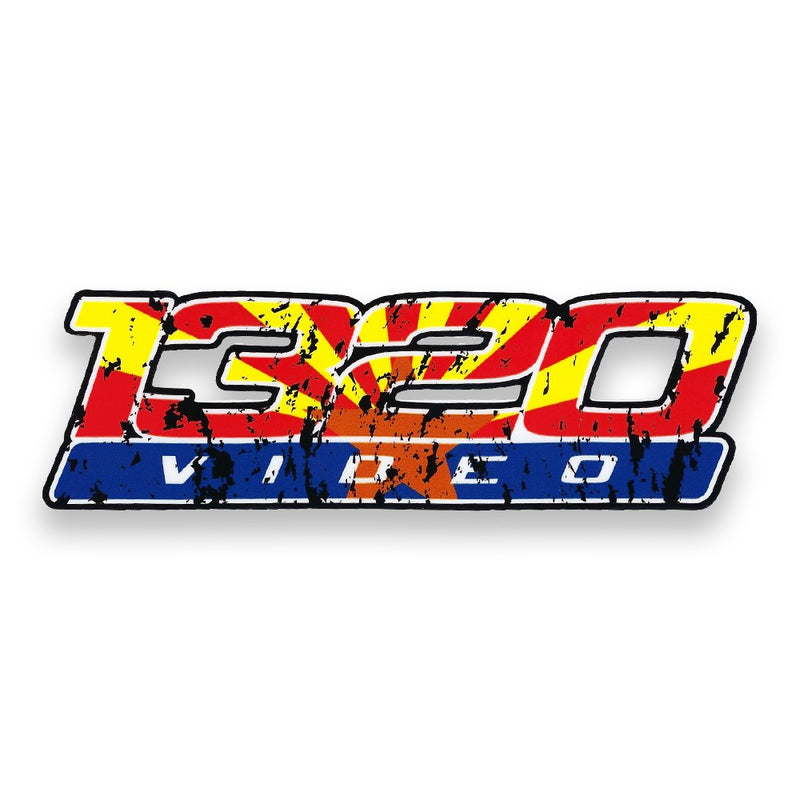 1320Video Flag Sticker