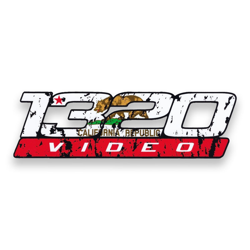 1320Video Flag Sticker